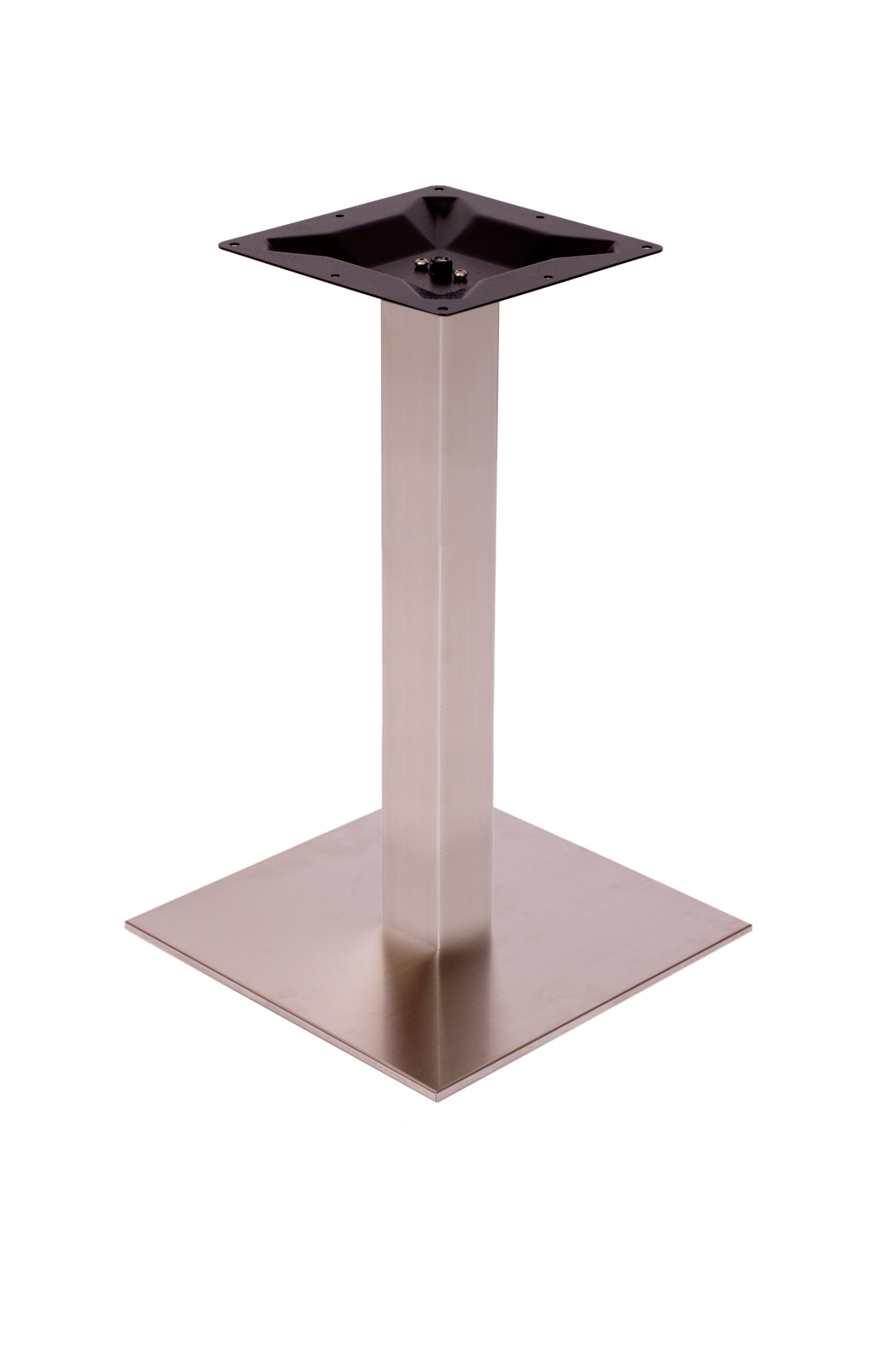 BFM Seating Elite Square Table Base PHTB18SQSS