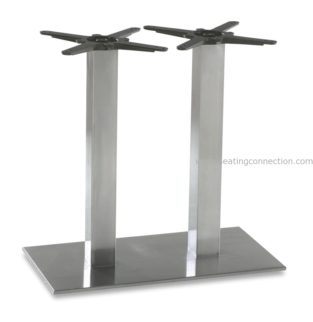BFM Seating Elite Rectangular Outdoor Table Bases