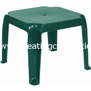 Sunray Resin Square Outdoor Side Table
