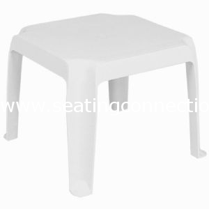 Sunray Resin Square Outdoor Side Table