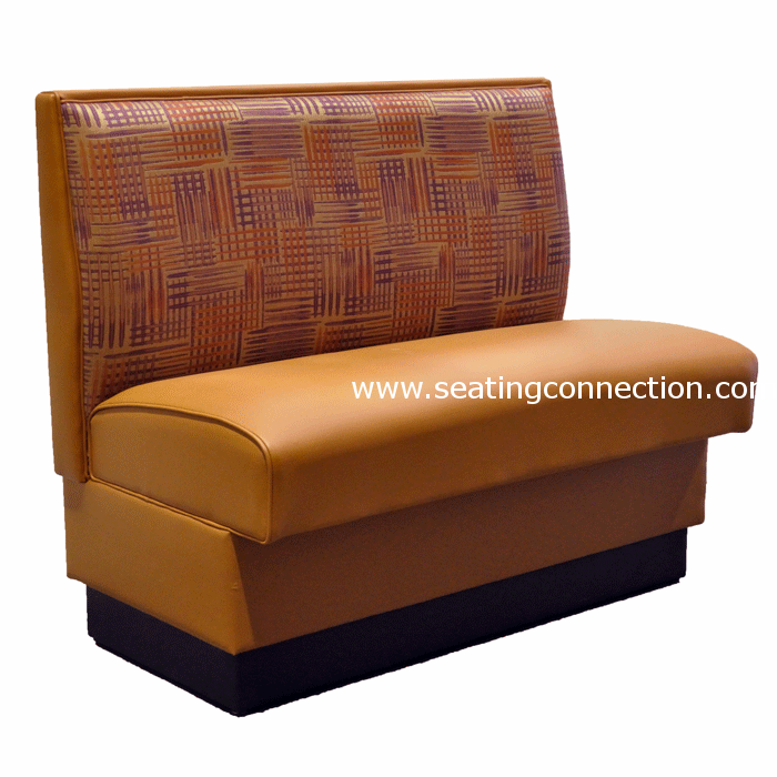 36" Tall Plain Back Booths