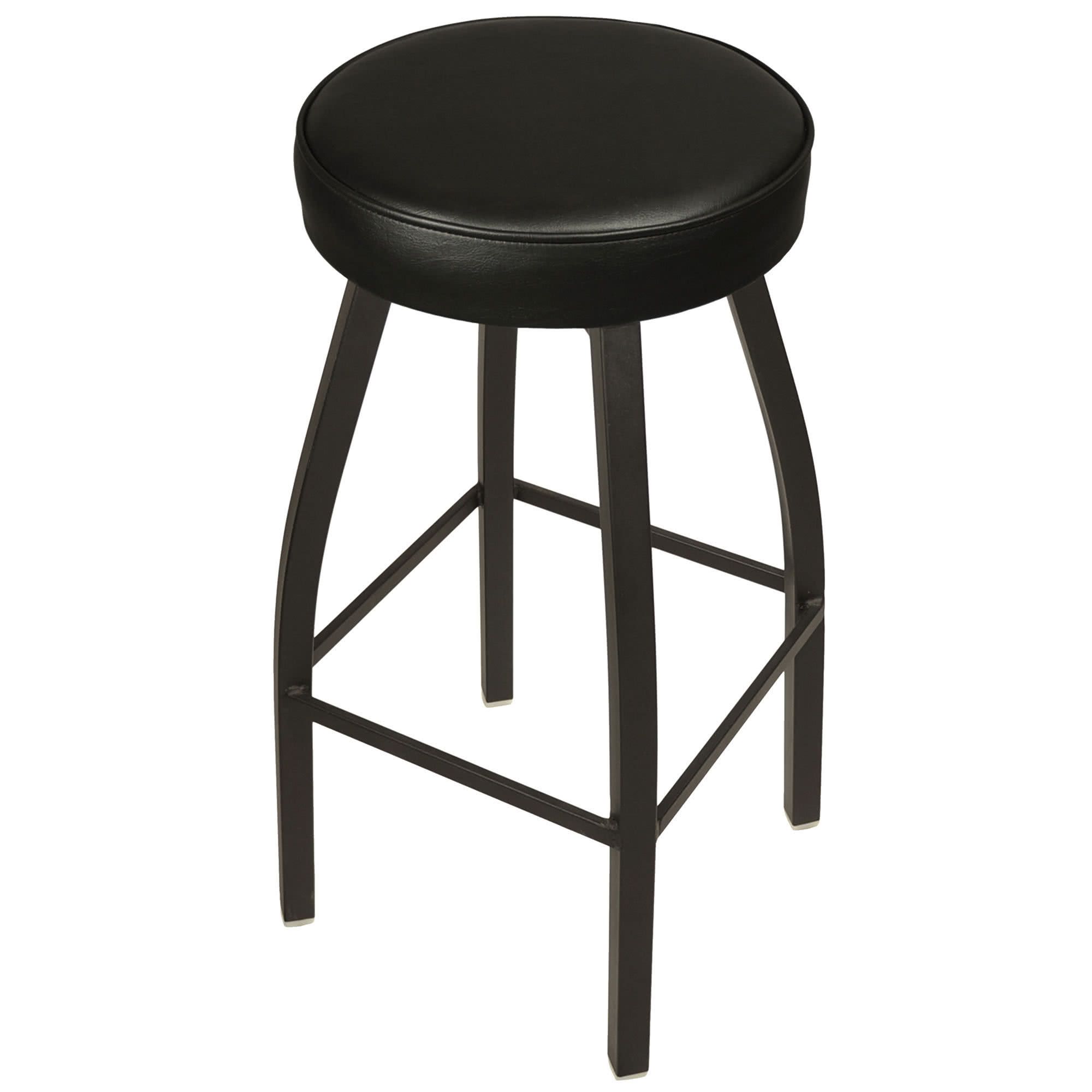 Kyle Backless Round Swivel Barstool