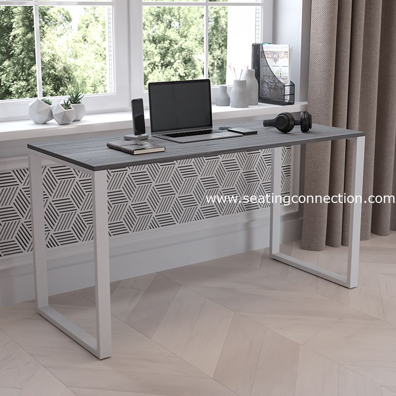 Modern Commercial Grade Desk Industrial Style Computer Desk Sturdy Home ...