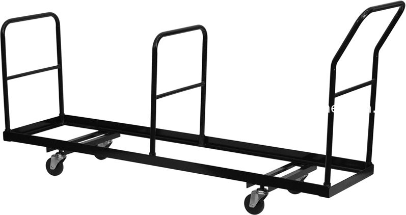 Vertical Storage Folding Chair Dolly - 35 Chair Capacity